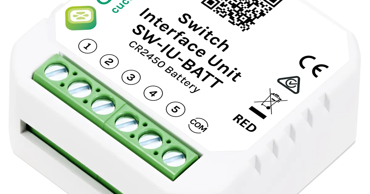 Switch Interface Unit - Battery Powered | Cucumber